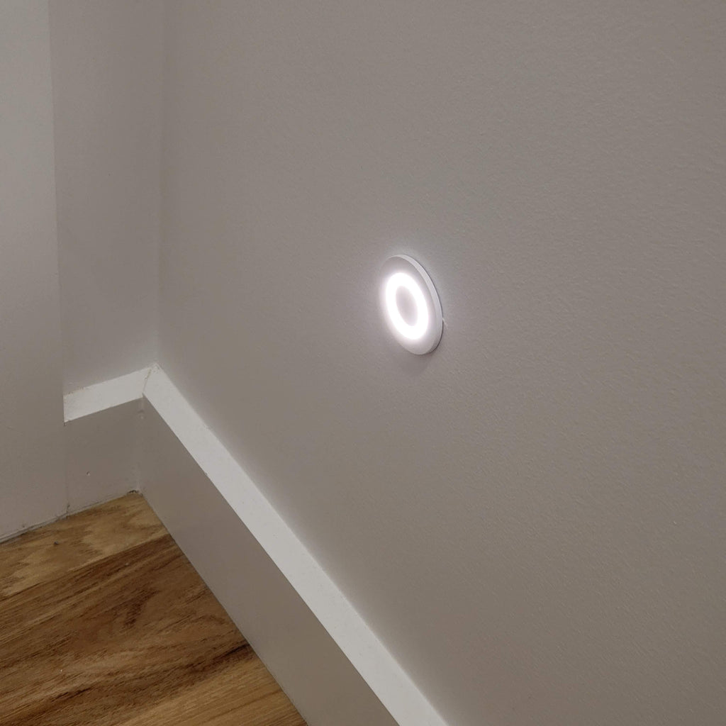 Astro LED 3w Recessed Wall Step Night Light Round – Roundabout Lighting