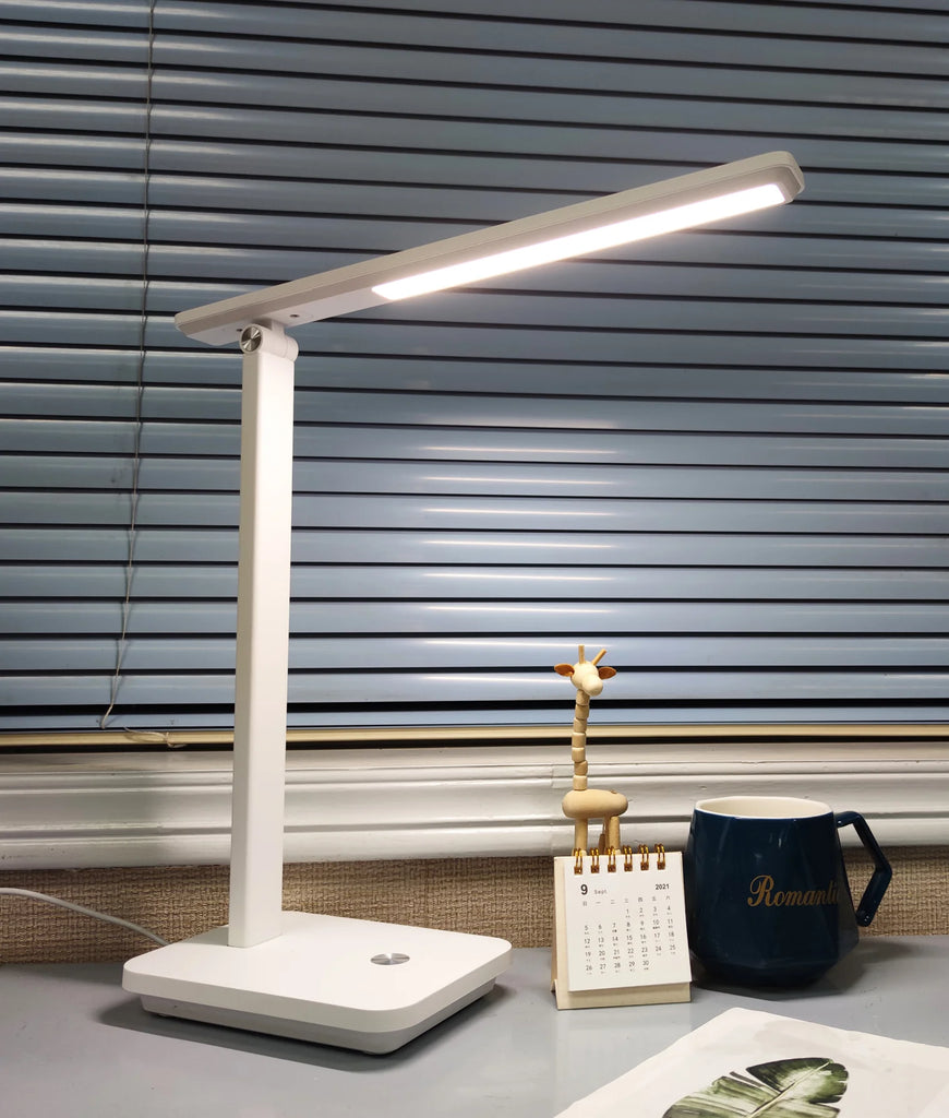 Flatmate Rechargeable LED Desk Lamp White – Roundabout Lighting