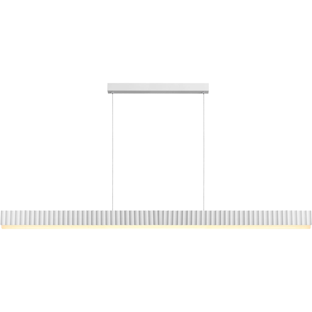 Prinia Fluted/Ribbed LED Linea Pendant Light Bar – Roundabout Lighting