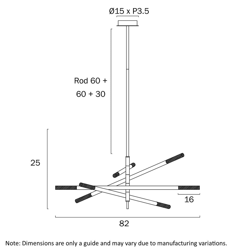 Pinta LED Stick Pendant Light – Roundabout Lighting
