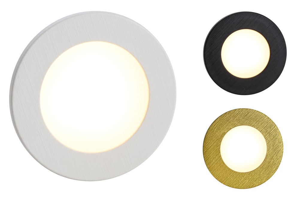 Maren 2w LED Recessed Wall Step Mini Down Light – Roundabout Lighting
