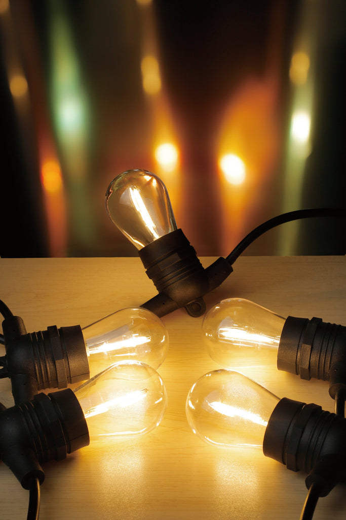 Festoon 10 light LED IP55 weatherproof Light Set Linkable – Roundabout ...