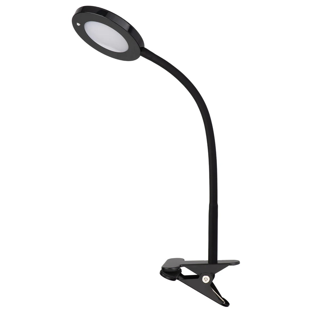 Chester LED Clip on Clamp Adjustable Reading Lamp – Roundabout Lighting