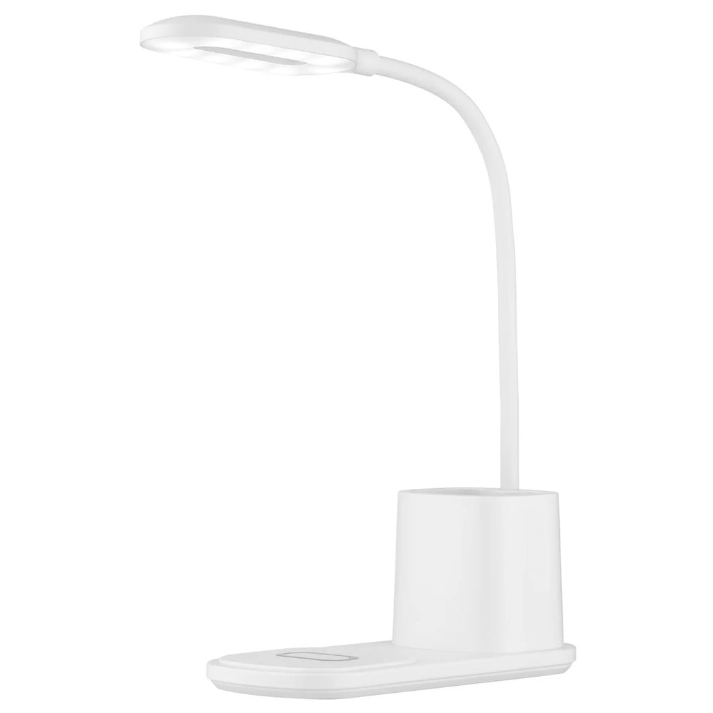 Parkville LED Wireless Phone Charging Adjustable Reading Desk Lamp ...