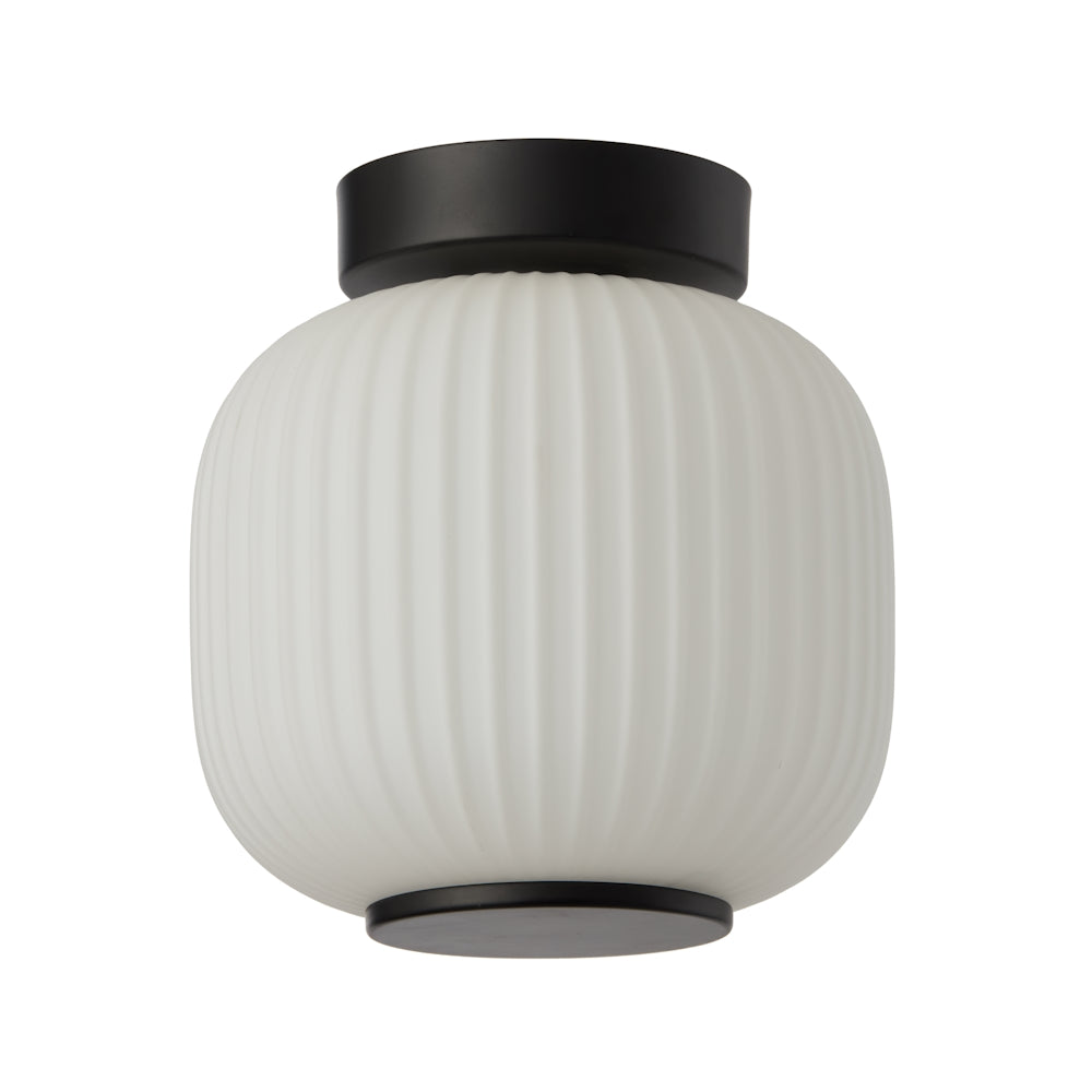 Bobo DIY Ribbed Glass Batten Fix Light Shade – Roundabout Lighting