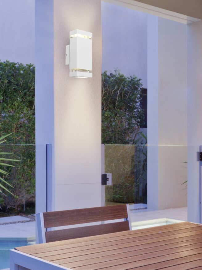 Dixon LED GU10 Up/Down Exterior Wall Light – Roundabout Lighting