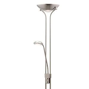 Buckley Mother & Child LED Uplight Floor Dimmable Reading Lamp ...