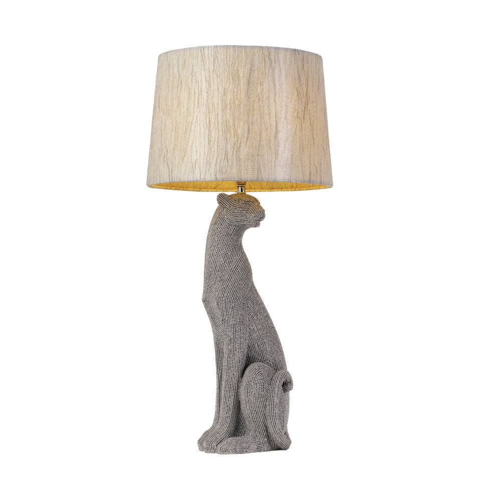 Nala Cat Table Lamp and Shade – Roundabout Lighting