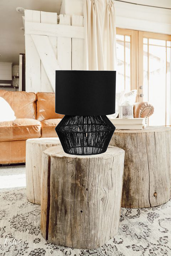 Cassie String Table Lamp & Shade – Roundabout Lighting