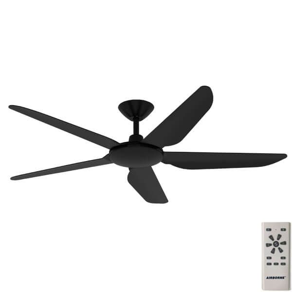 Calibo Storm 5 Blade ABS DC Remote Control Ceiling Fan – Roundabout ...