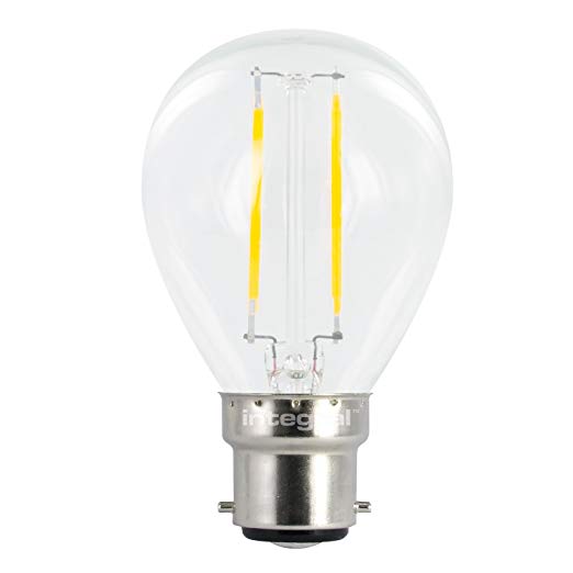 4w LED Fancy Round Filament Globe – Roundabout Lighting